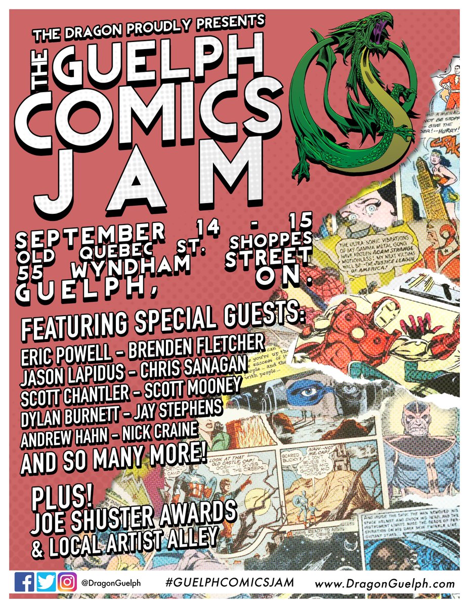 2019 Ceremony Details – This Saturday, Sept. 14th. – THE JOE SHUSTER AWARDS